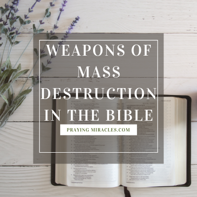 Weapons of Mass Destruction In The Bible