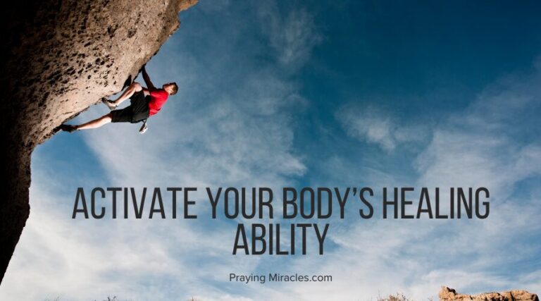 How To Activate Your Body's Healing Ability